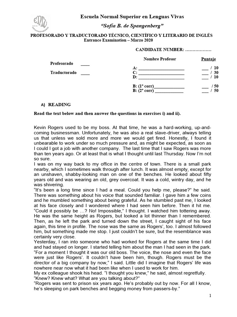 Modelo Escrito 2 | PDF | Sales