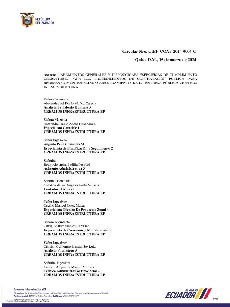Ciep Cgaf 2024 0004 C | PDF | Presupuesto | Regulación