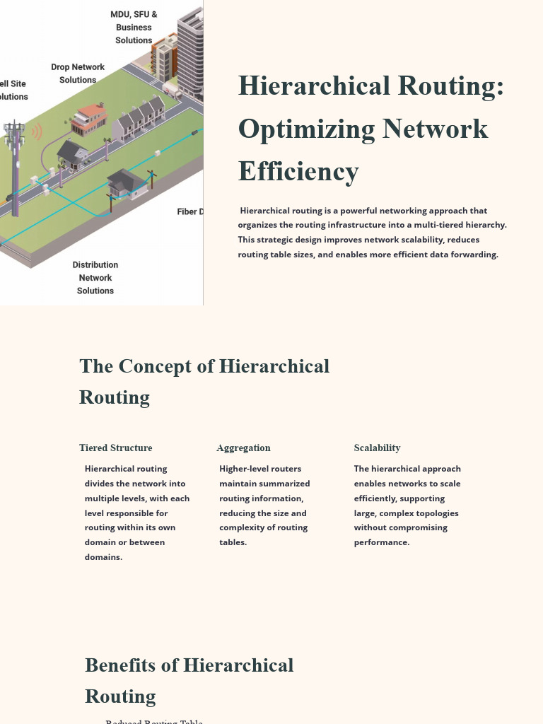 Hierarchical Routing | PDF | Routing | Computer Network