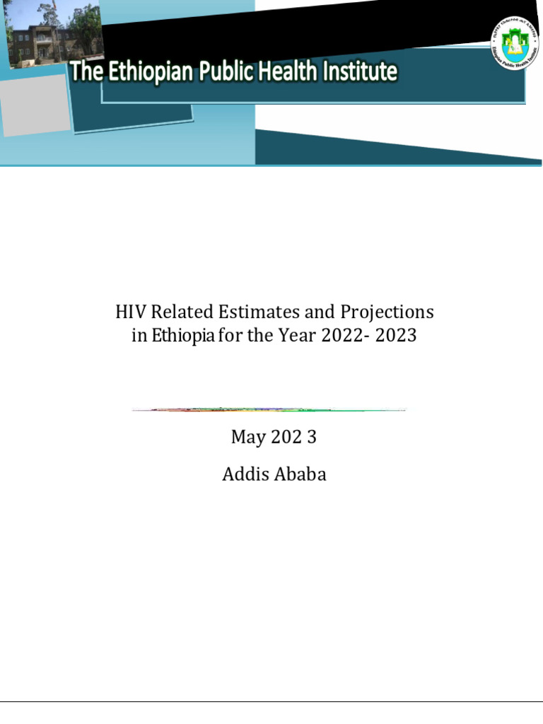 HIV Estimates and Projection for the Year 2022 and 2023 | Download Free ...