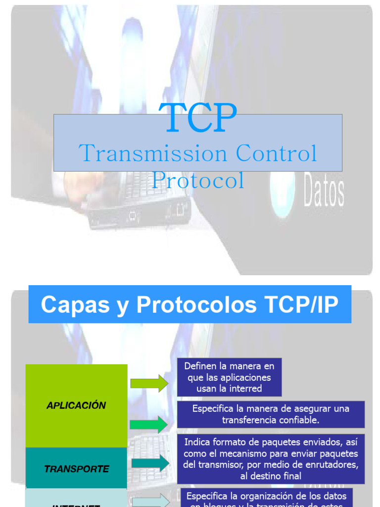 TCP - IP | PDF | Protocolos de internet | Protocolo de Control de Transmisión