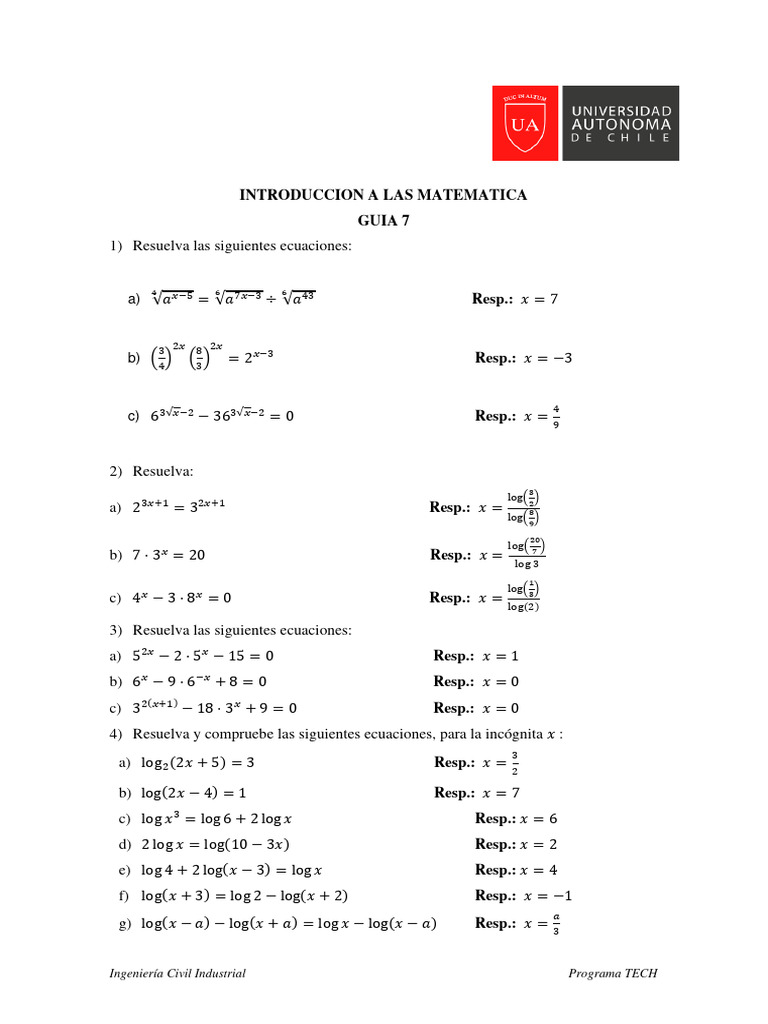 Guía 7 | PDF | Pascal (Unidad)