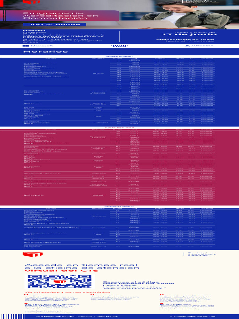 Horarios Pac Junio | PDF