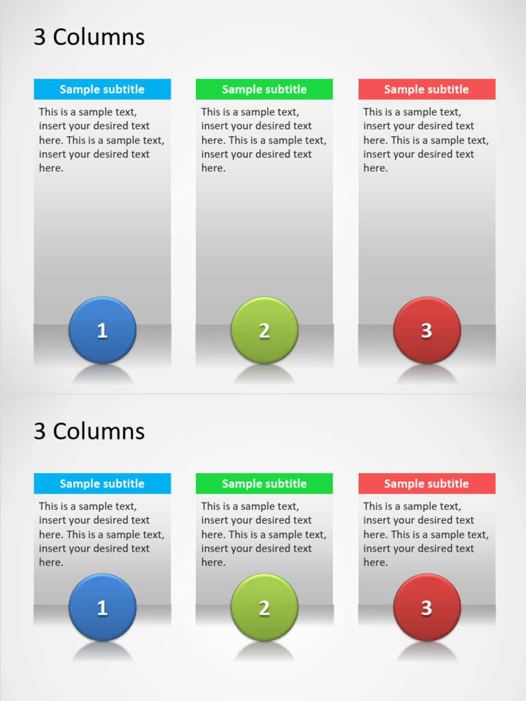 Columns 3 Powerpoint Normal | PDF | Language Arts & Discipline
