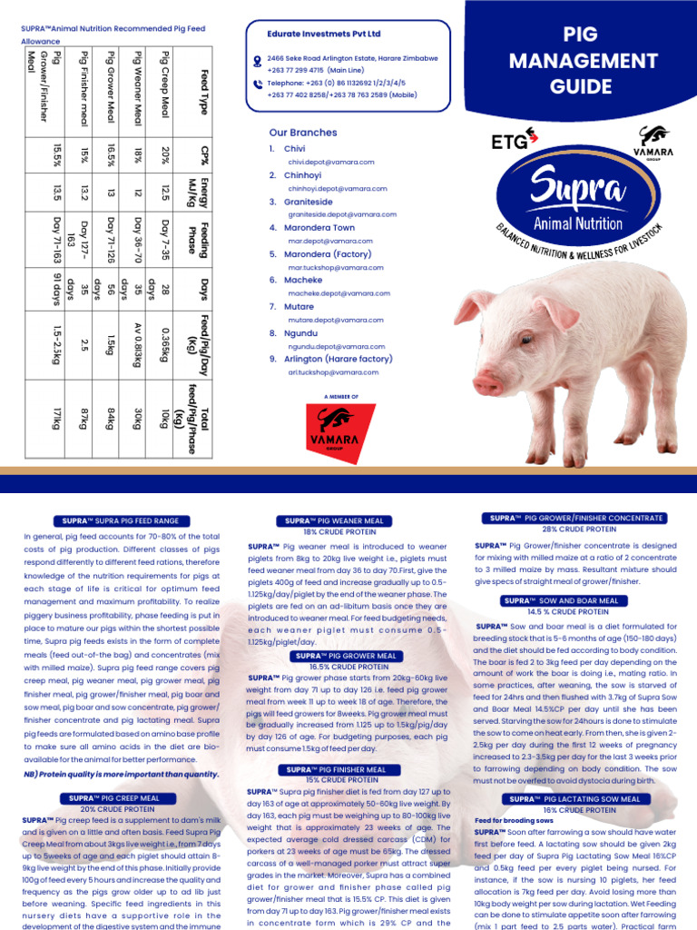 Piggery | Download Free PDF | Pig | Weaning