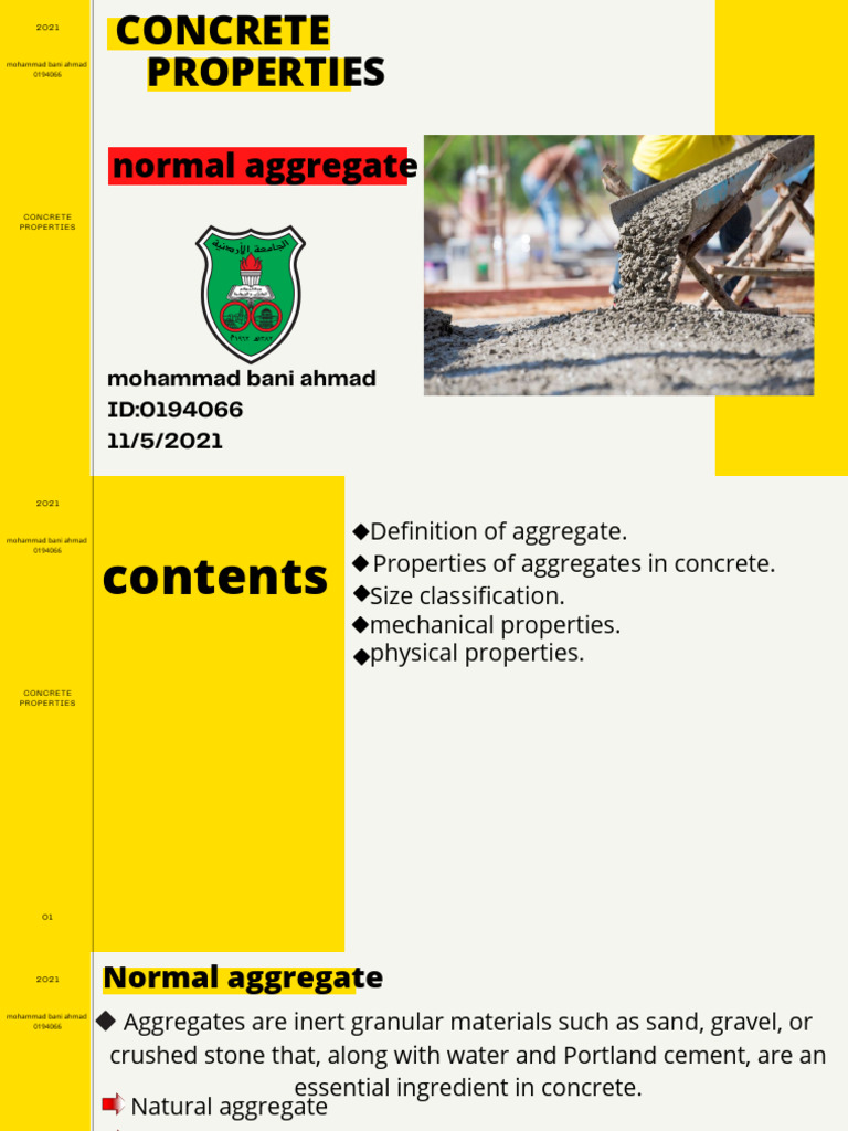Report 5 | PDF | Concrete | Construction Aggregate