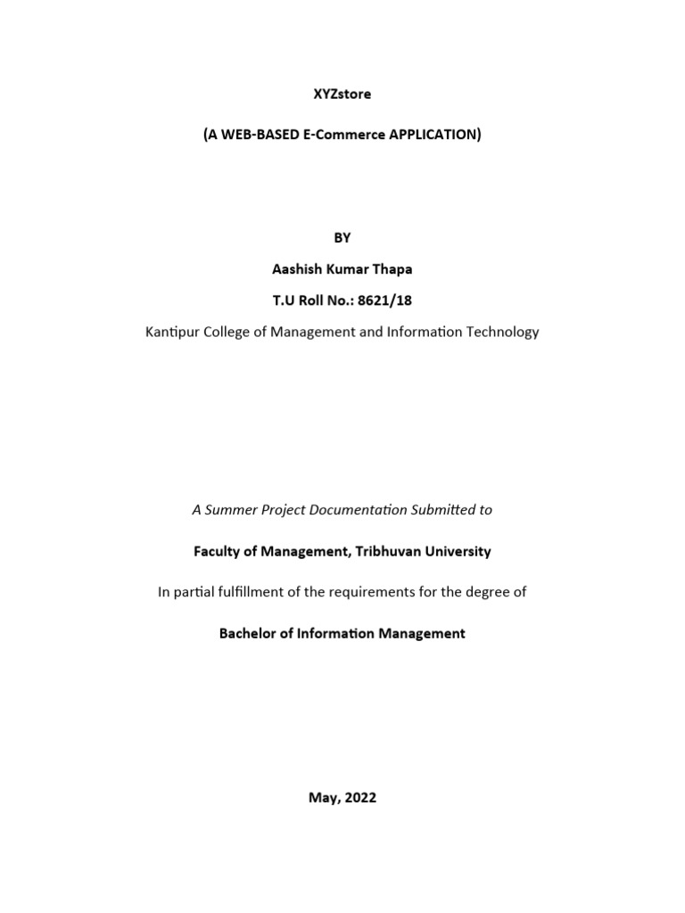 Web Based E-Commerce Application | PDF | Databases | World Wide Web