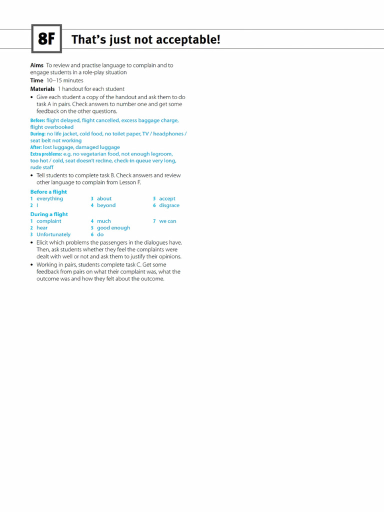 Making Complaints | PDF