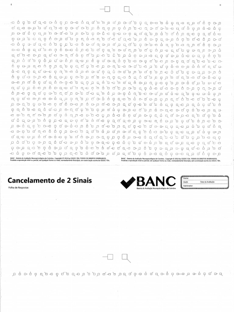 CancelamentoSinais2 - BANC | PDF