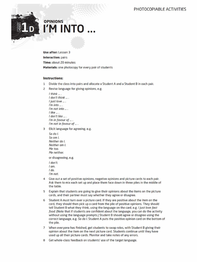 Expressing Preference | PDF