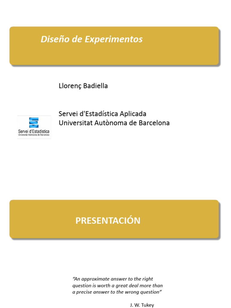 Intro Diseño de Experimentos | PDF | Experimentar | Validez (Estadísticas)