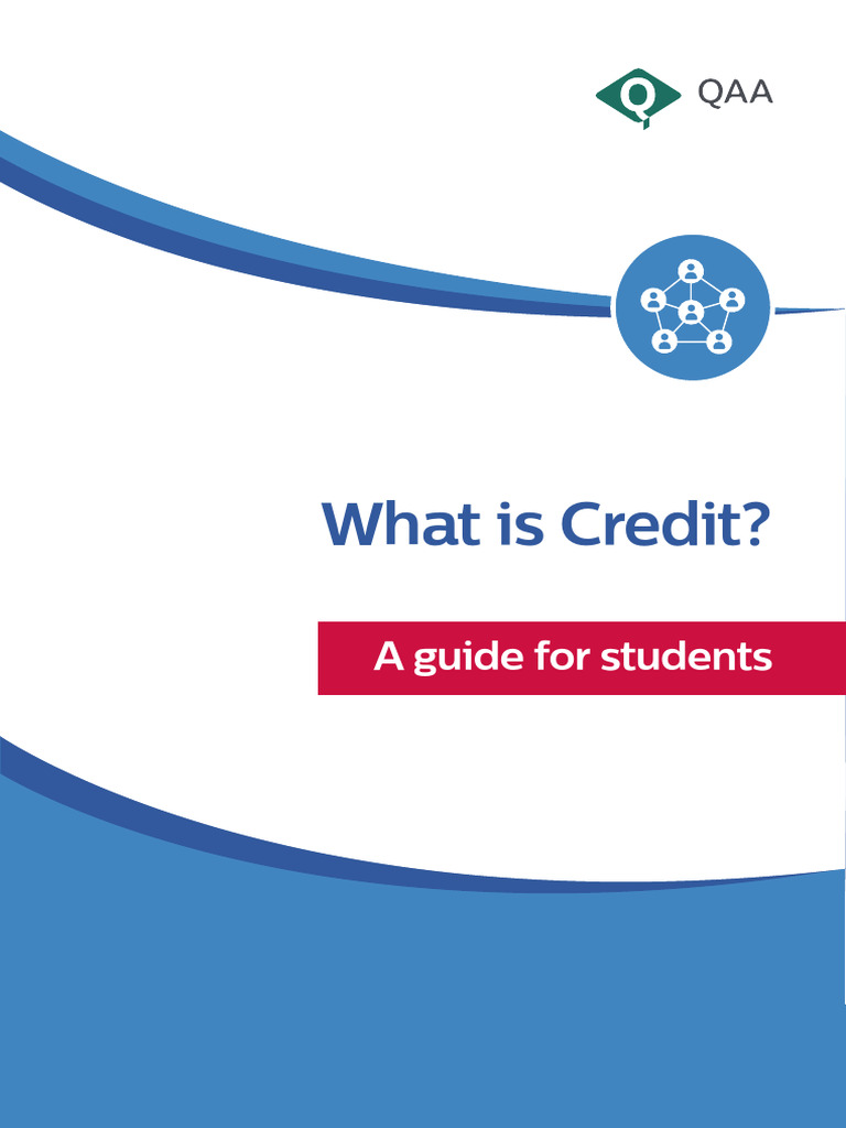 What Is Credit Guide For Students | PDF | Course Credit | Academic Degree
