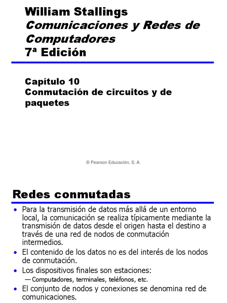 Capitulo 10 William Stalling | PDF | Red de computadoras | Enrutamiento