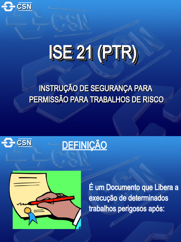 Treinamento PTR | PDF