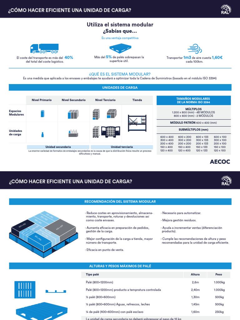 Aecoc Carga Eficiente | PDF