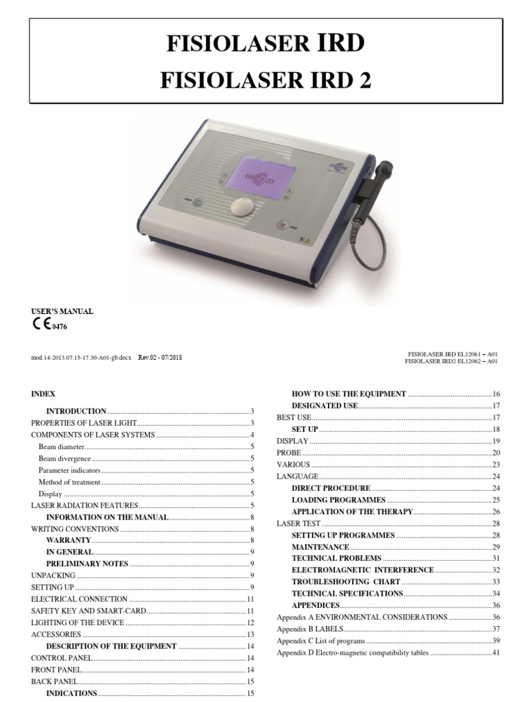 Fisiolaser Ird | PDF | Electromagnetic Spectrum | Electromagnetic Radiation