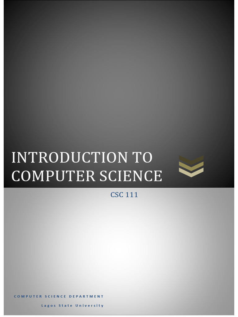 CSC 111 4 Stu | PDF | Central Processing Unit | Multi Core Processor