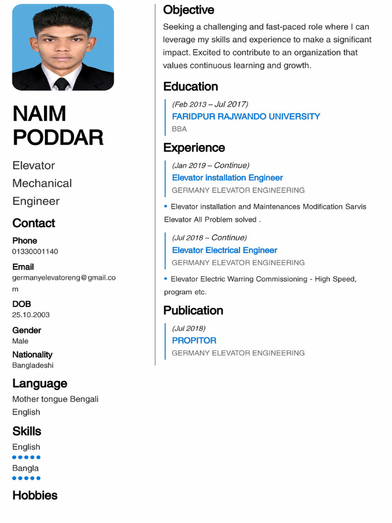 Naim Super Cv PDF | PDF