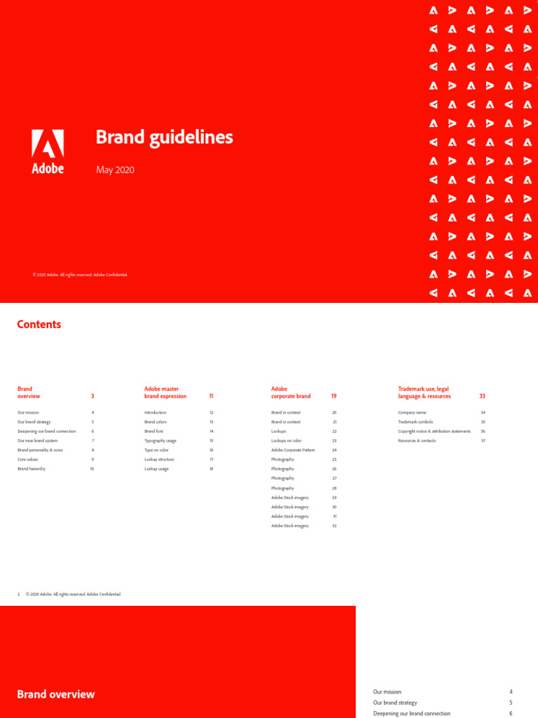 ADOBE Brand Guidelines | PDF | Brand | Logos