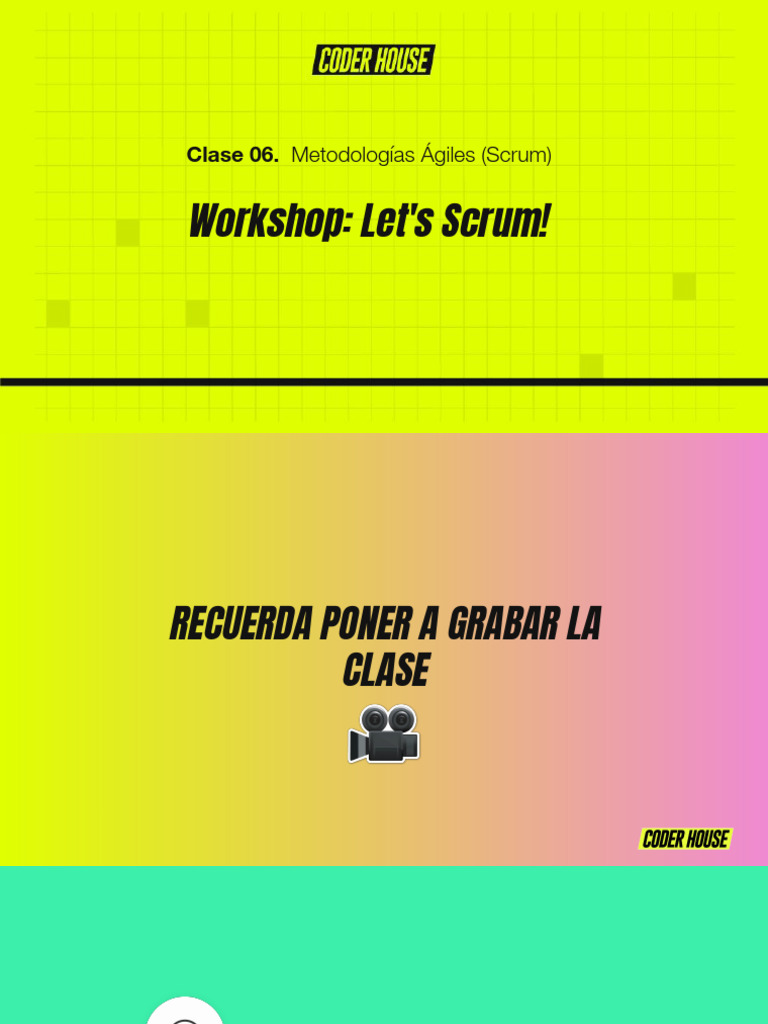 Clase 6 - Workshop- Let's Scrum! | Descargar gratis PDF | Scrum ... Clase 6 - Workshop- Let's Scrum! | Descargar gratis PDF | Scrum ...