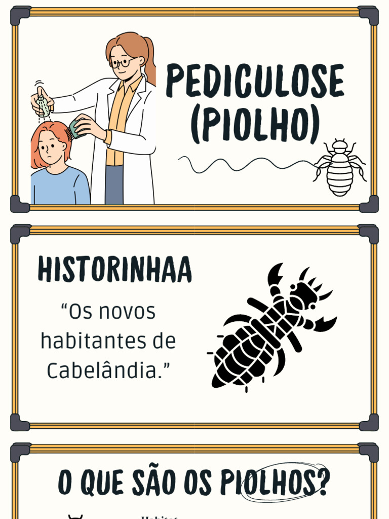 PEDICULOSE | PDF | Bem-estar