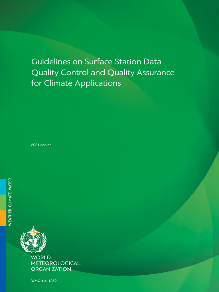 Guidelines On Surface Station Data Quality Control and Quality ...