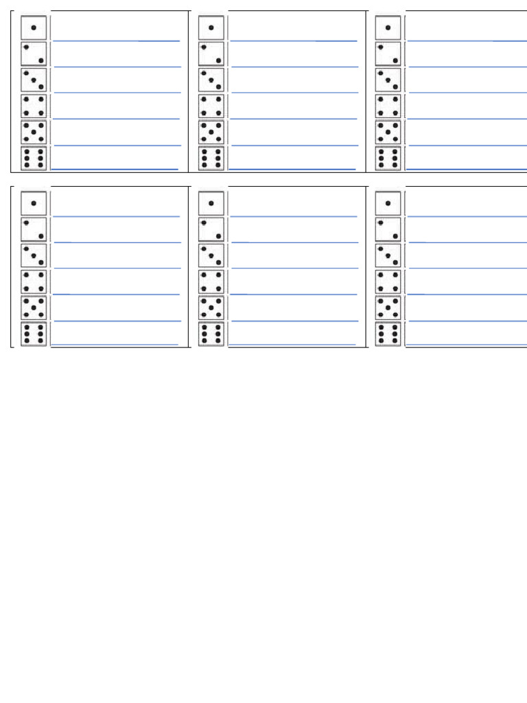 Dice Game Pdf