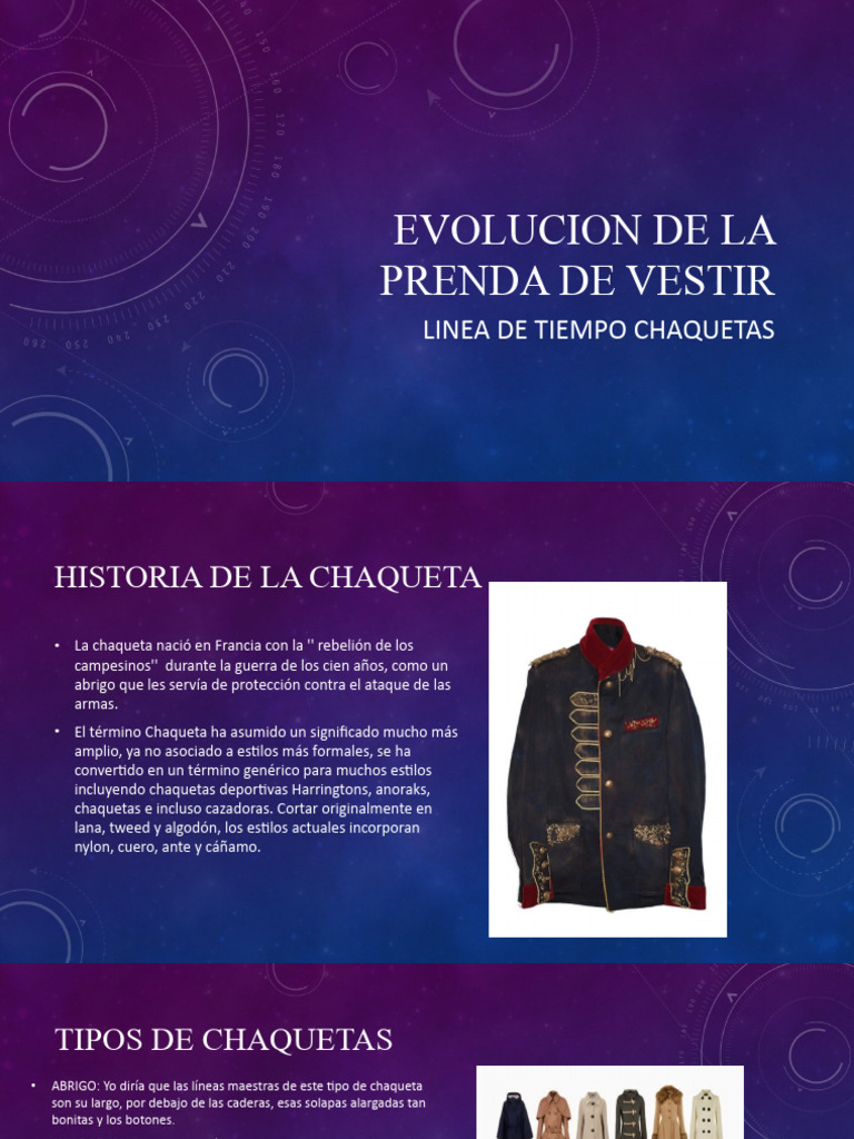 Evolucion de La Prenda de Vestir | PDF | Ropa | Moda