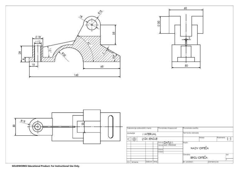 Tehnicki Crtez Masinskog Dela 2 | PDF