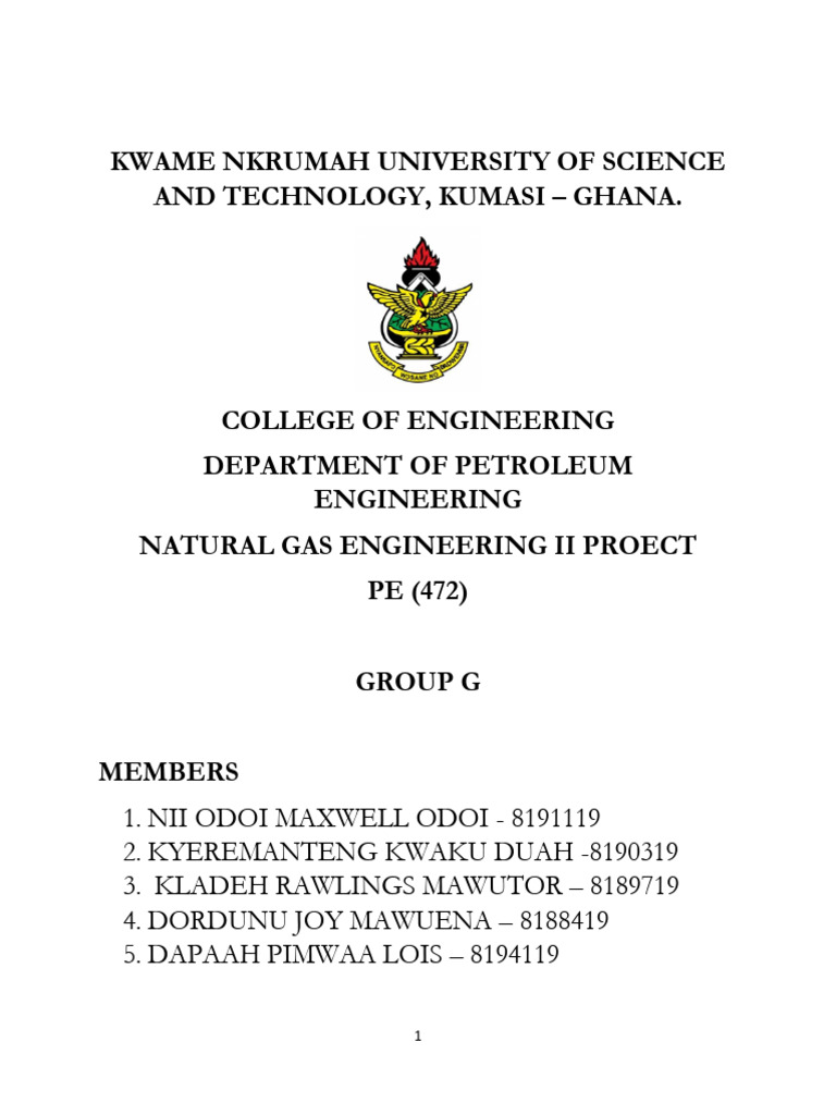 Natural Gas Report Pdf Gases Chemical Process Engineering