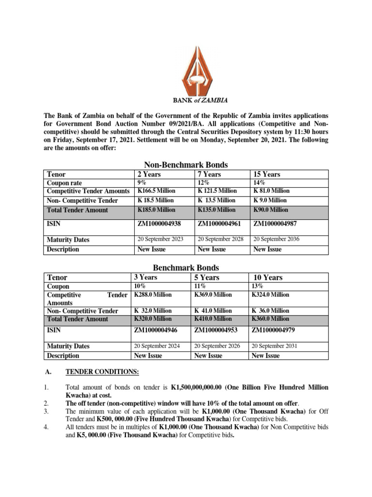 Bond Prospectus Issue No 09 2021 | PDF | Bonds (Finance) | Interest