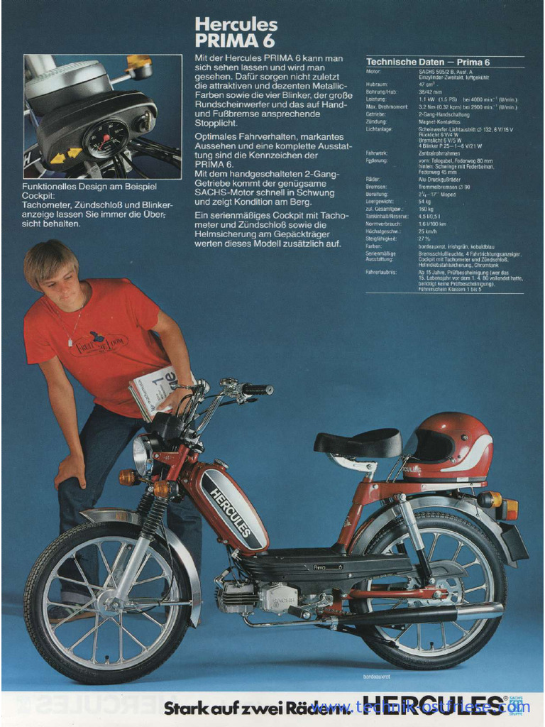 Hercules Prima 6 | PDF