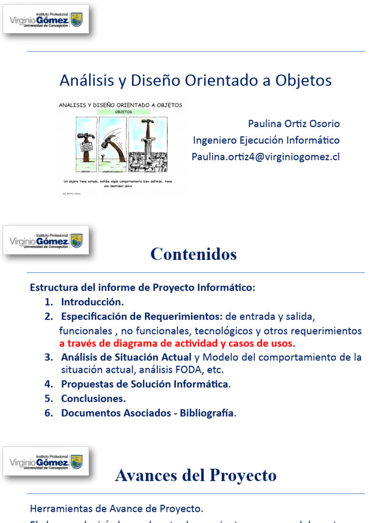 Semana 12 ADOO | PDF | Análisis FODA | Software