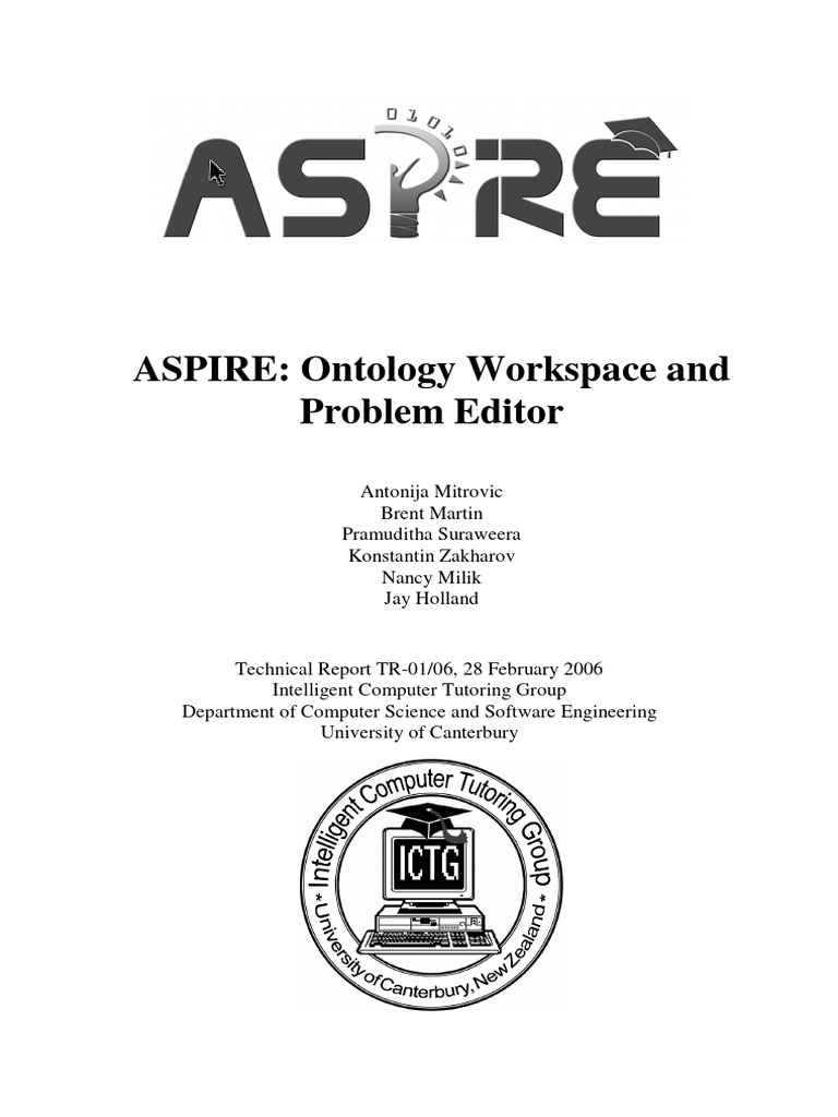 ASPIRE Ontology Workspace and | PDF | Ontology (Information Science) | Data Type