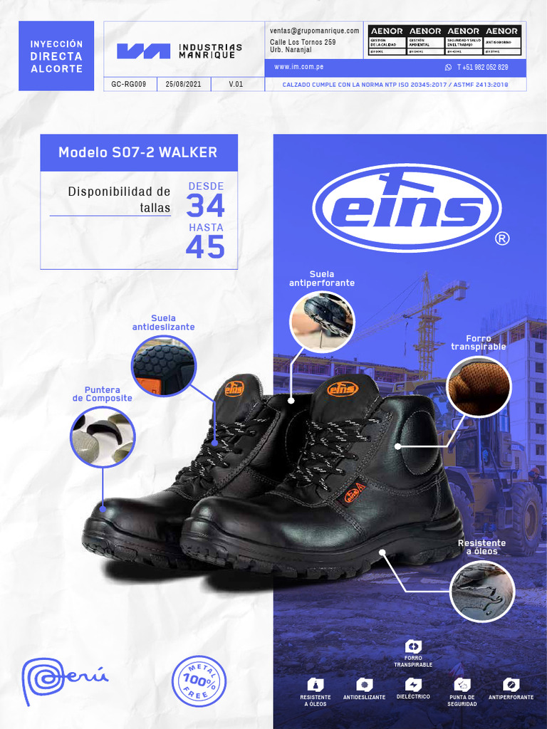 S07-2 Ficha Técnica 2024 | PDF | Materiales