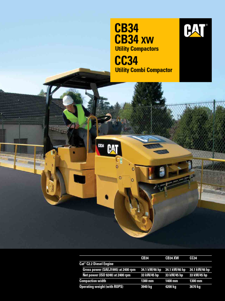 CB34 34XW CC34 | PDF | Horsepower | Engines