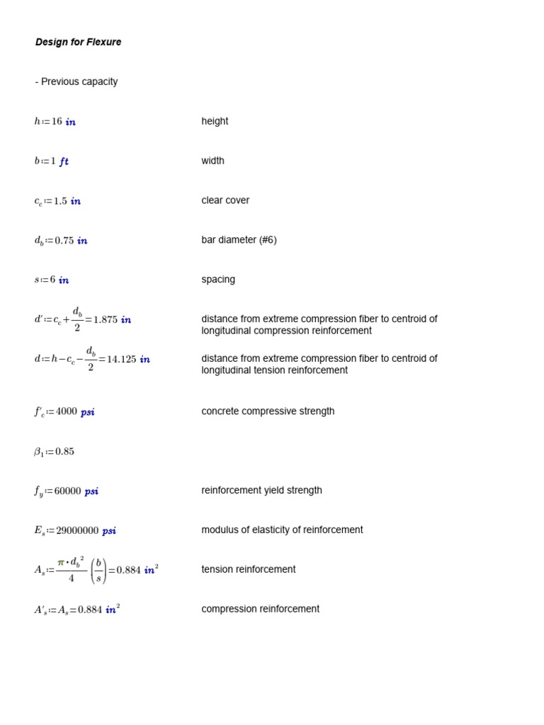 DWU - Concrete Design | PDF | Bending | Elasticity (Physics)