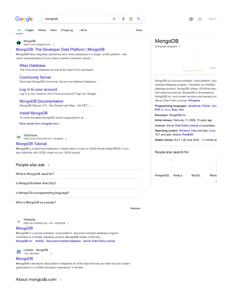 mongodb - Google Search | Download Free PDF | Mongo Db | No Sql mongodb - Google Search | Download Free PDF | Mongo Db | No Sql