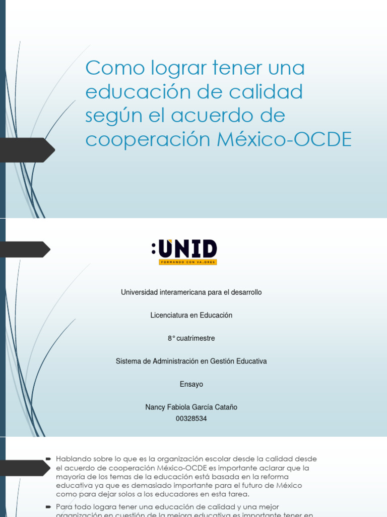 Diapositivas Sobre La Ocde | PDF | Negocios