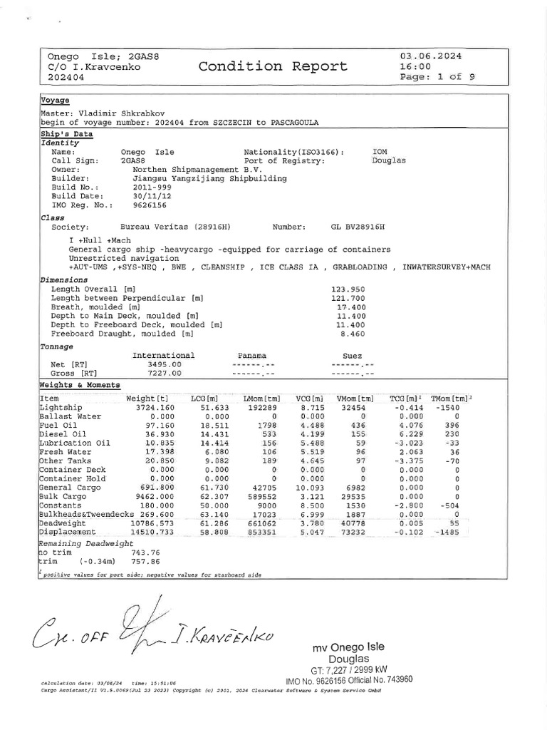 Stability-Condition Report | PDF