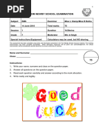 Ems June 2025 - Examination and Memo Grade 7 | PDF | Equity (Finance ...