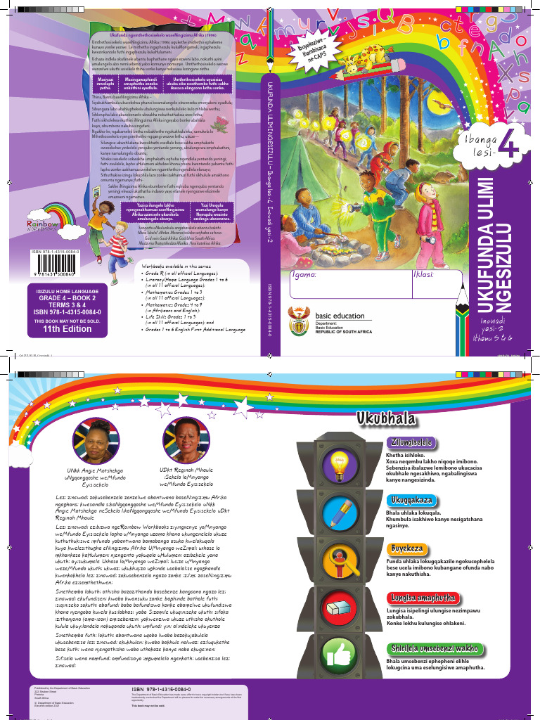 Uhlaka Lokufunda IsiZulu Ibanga 4 | PDF