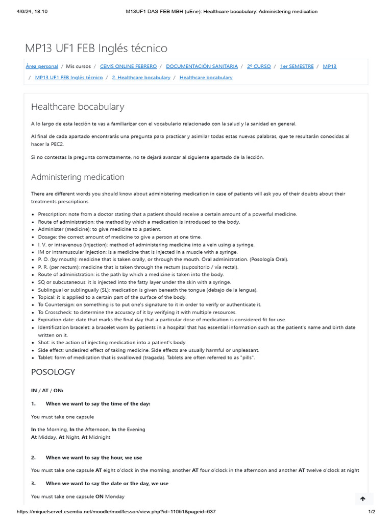 Administering Medication | PDF | Tablet (Pharmacy) | Pharmacy