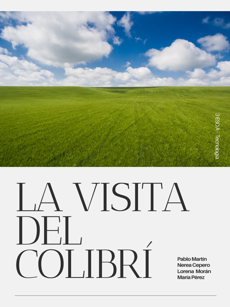 la visita del colibrí | PDF