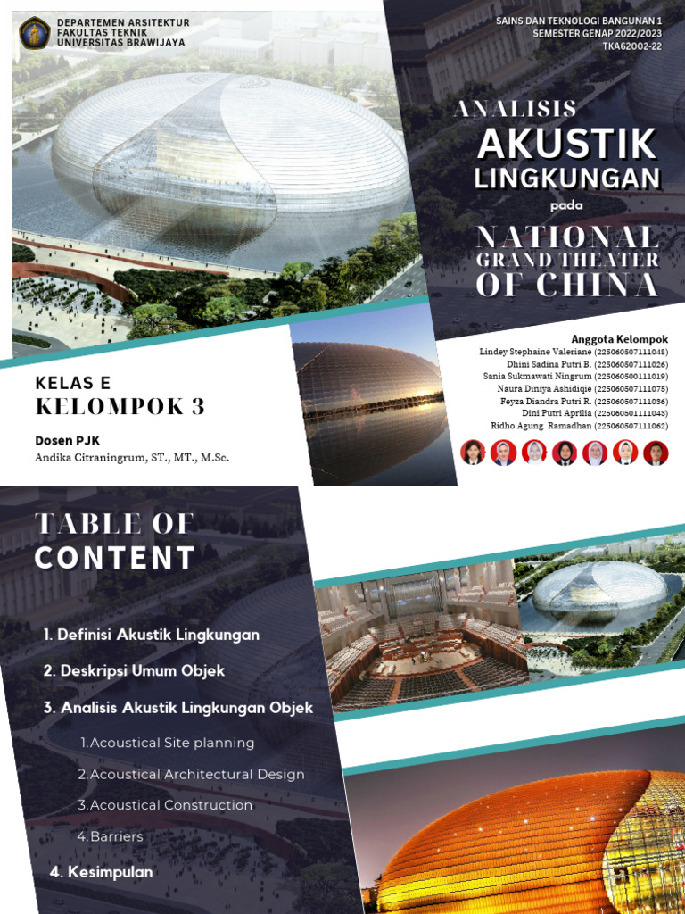 E Kelompok 3 Analisis Akustik Lingkungan Stb1 | PDF