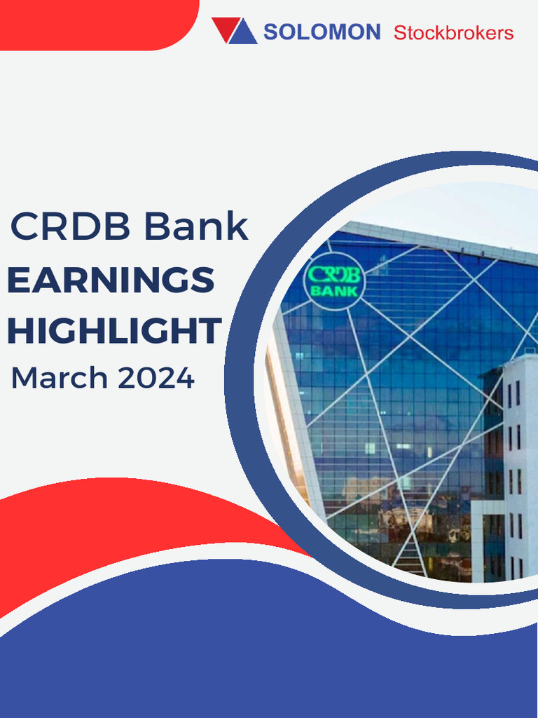 CRDB Financial Highlights with Cover Page | Download Free PDF | Banks ...