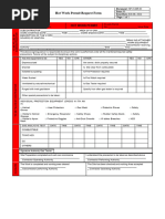 Cold Work Permit Template and Checklist | PDF | Safety | Nature