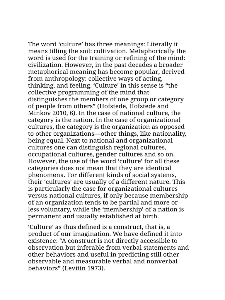 National Culture | PDF | Rituals | Symbols