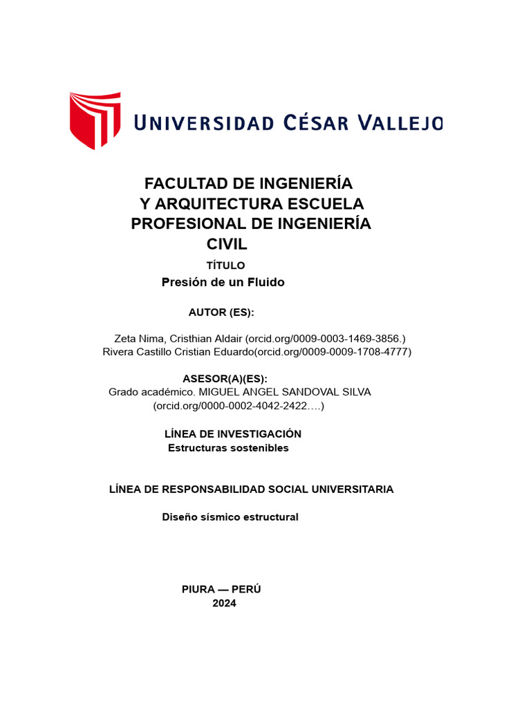 Informe de Estatica Cris | PDF | Fuerza | Presión