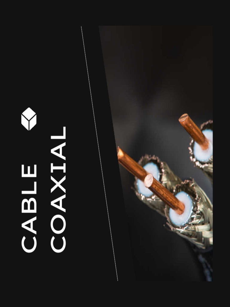 Características y Usos del Cable Coaxial | PDF | Cable coaxial ...